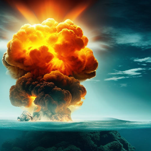 bitfloorsghost: a skull exploding