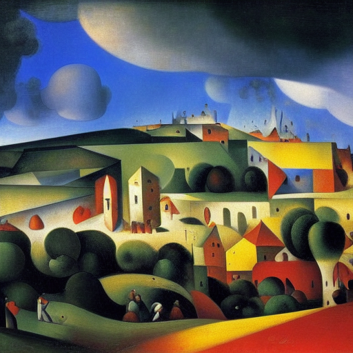 darrylmason: Pissarro cubism, Joan Miro's dream imagery, epic ...