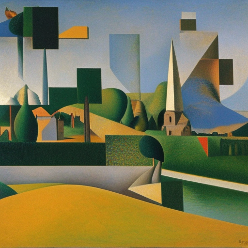 darrylmason: Pissarro cubism, Joan Miro's dream imagery, epic ...