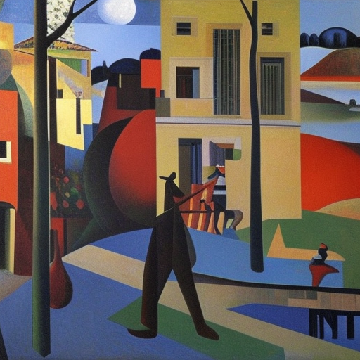 darrylmason: Pissarro cubism, Joan Miro's dream imagery, epic ...