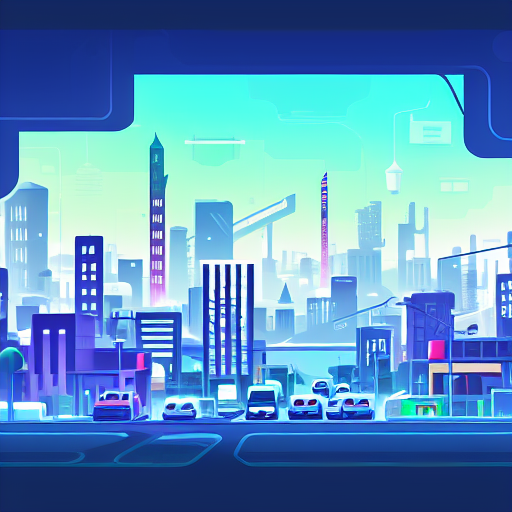 addison: vectra style, An industrial cityscape, Dalle2 style, High ...