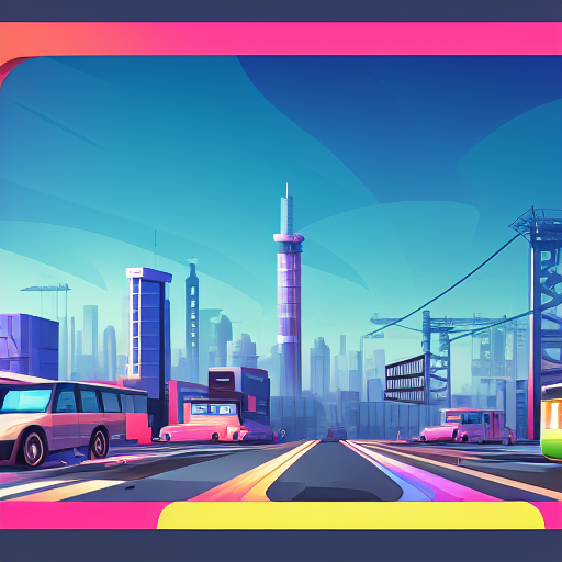 addison: vectra style, An industrial cityscape, Dalle2 style, High ...