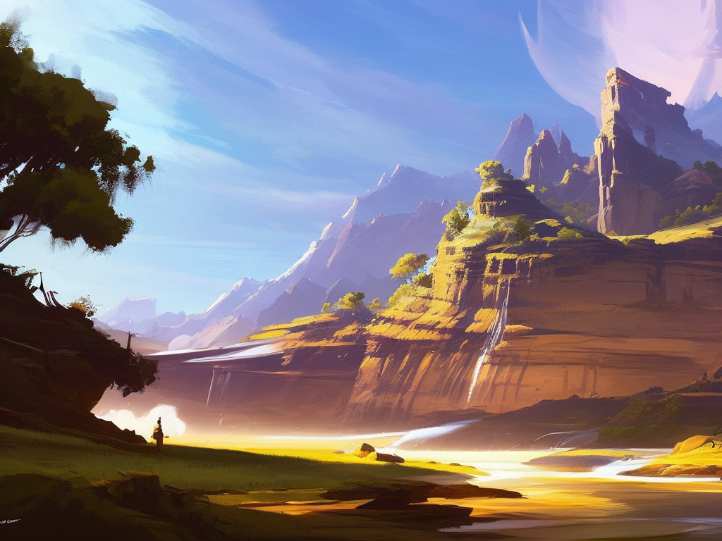 Concept Art Landscape Wallpaper