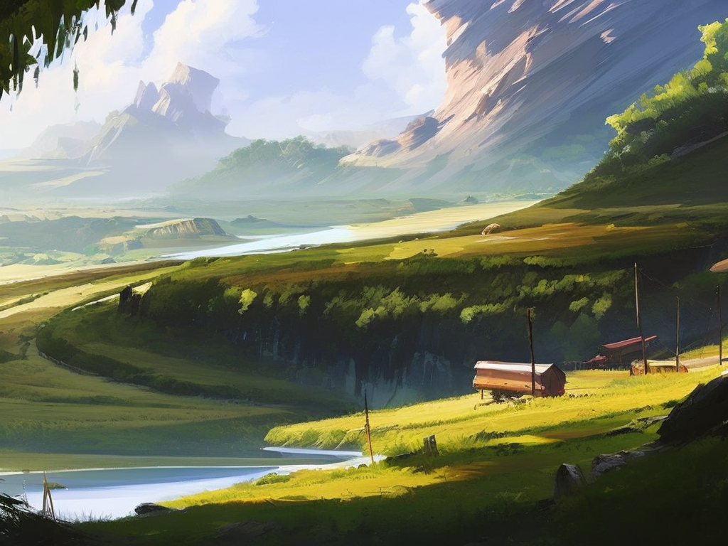 Digital Painting Landscape