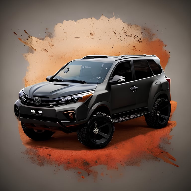 bluehealer: Toyota fortuner car