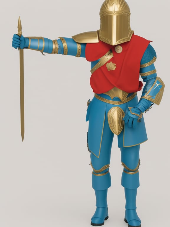 jittery-pony309: fully armored medieval black knight with gold accents ...