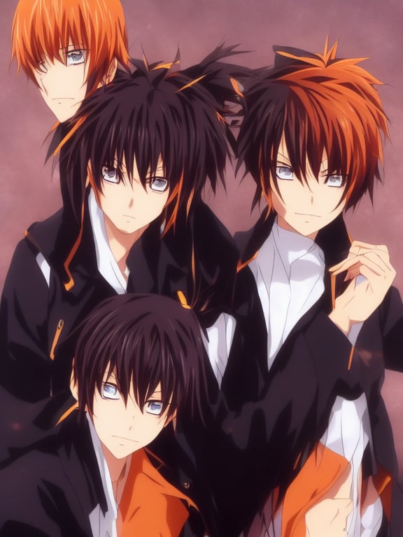 Orange Hair Anime Boy