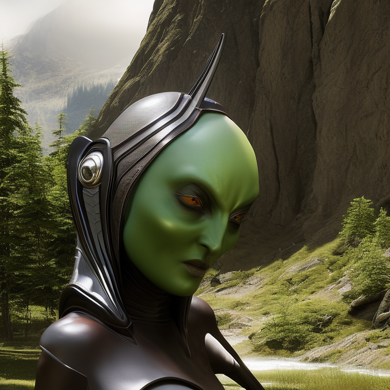 даниилкарташов: The alien are creatures from beyond our world, with ...