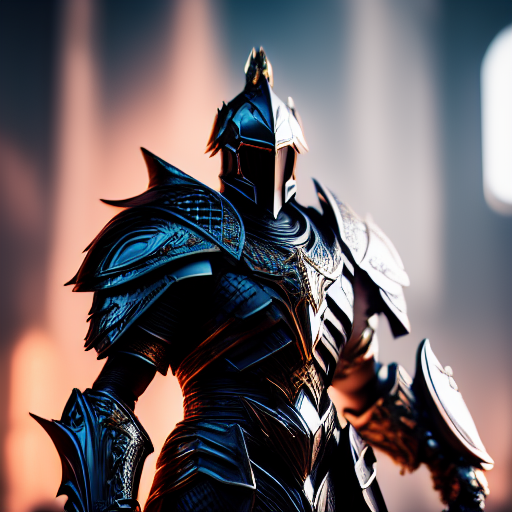 Fantasy Knight Painting