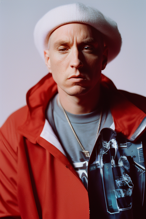 smug-rail410: Eminem as a robot