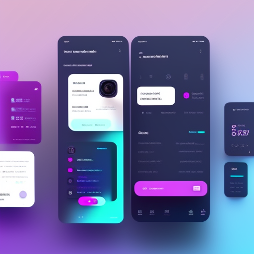lucasbuick: social camera app ui