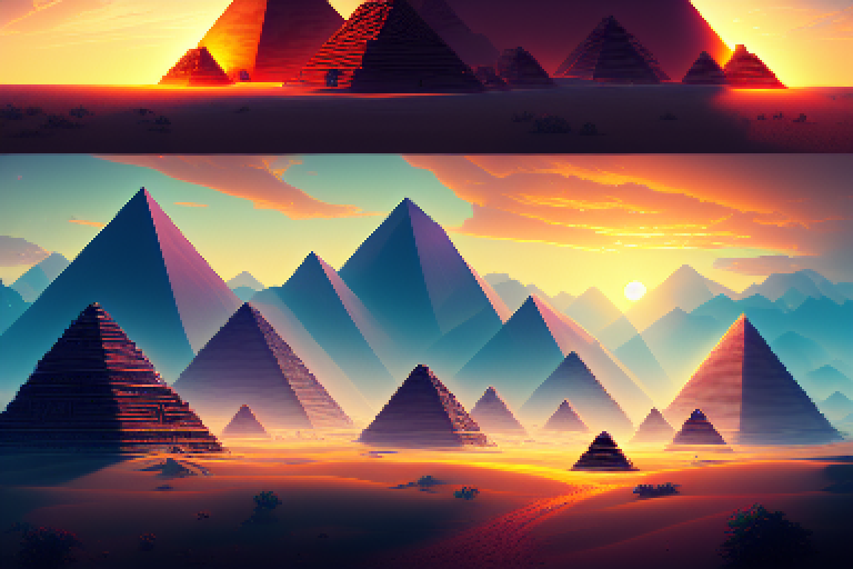 tylermcnaughton: 9 pyramids in the prairies