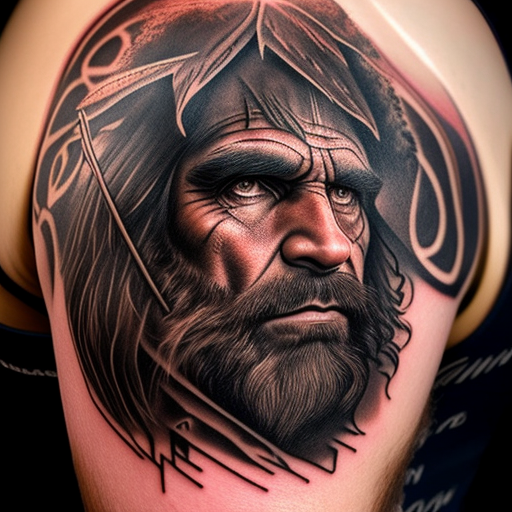 johndally: caveman tattoo artist