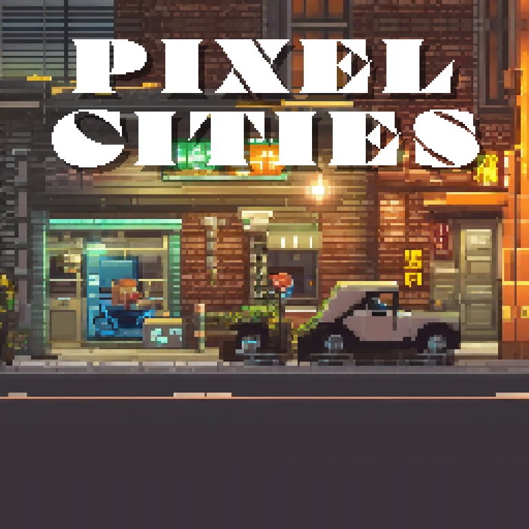 Pixel Cities | PromptHunt Template