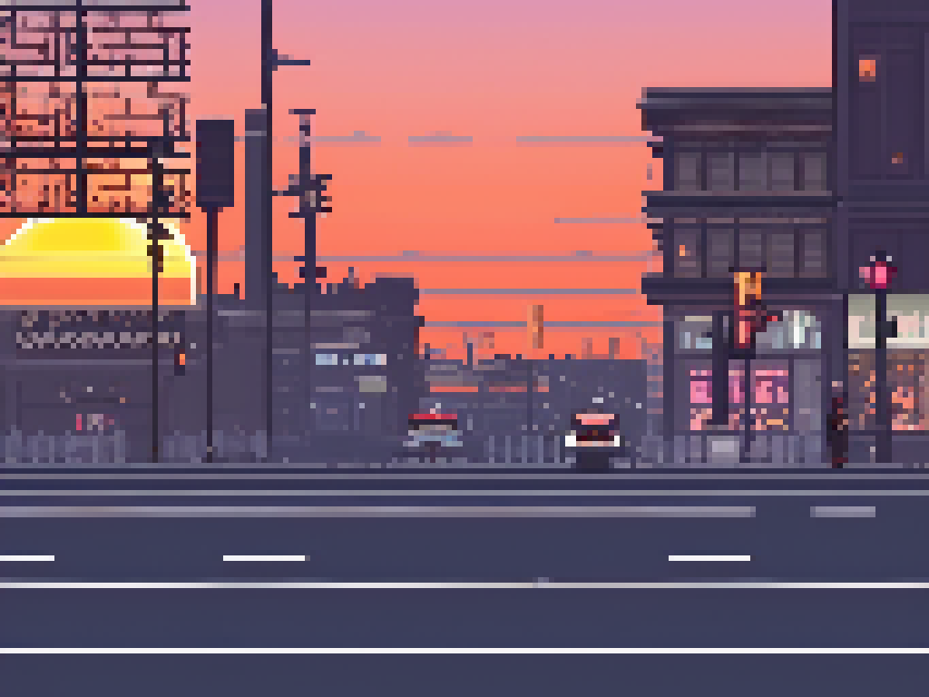 Streets Of Tokyo Pixel Art Tokyo Design Design - vrogue.co