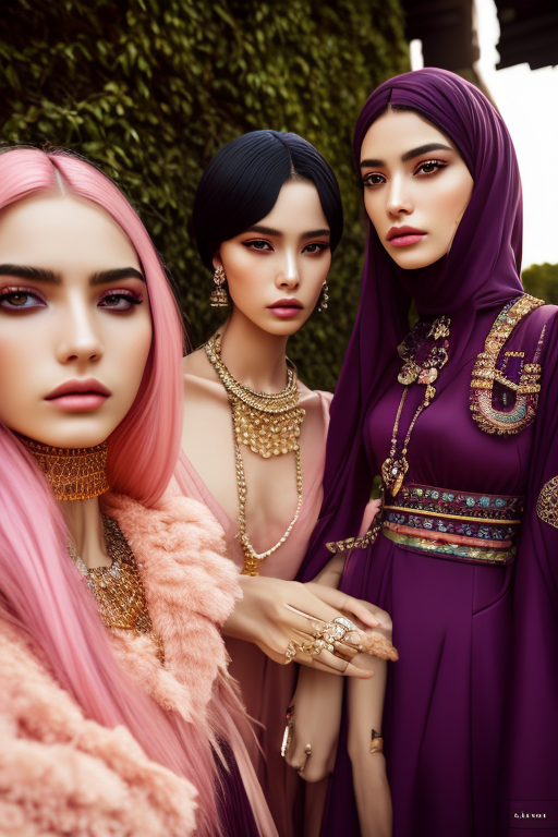 milky-swan39: Arab ladies in Paris Fashion week wearing dresses with ...