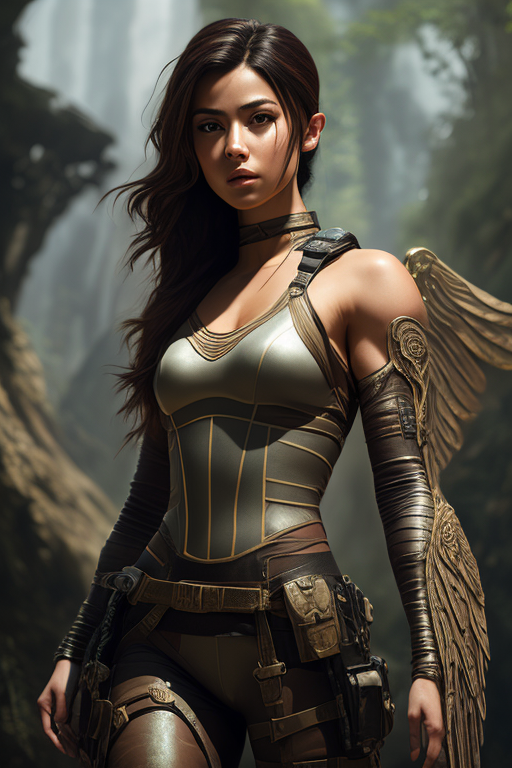 Jaya_Hess: a beautiful photo of singer Chrissy Costanza as Lara Croft Tomb Raider