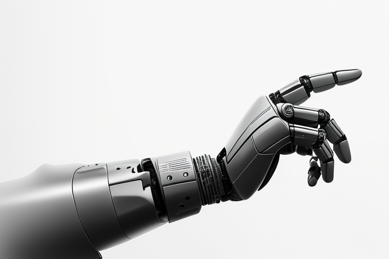 lovely-rat651: robot hand with finger pointing