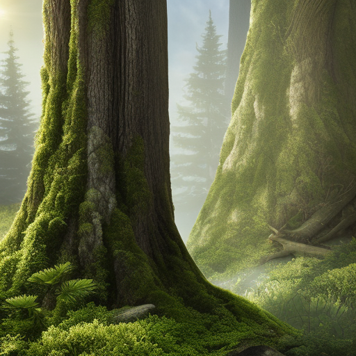 cheery-heron677: a gateway to a forest of fae folk, carved within a ...