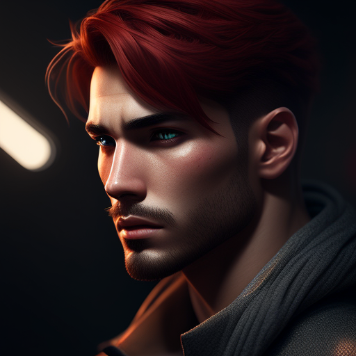 rdlaserna: Attractive male. Red hair.