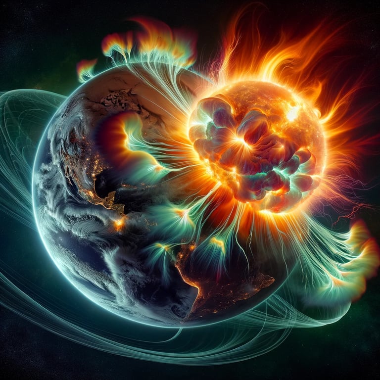 How a larger Solar Storm could take down the power grid and the internet