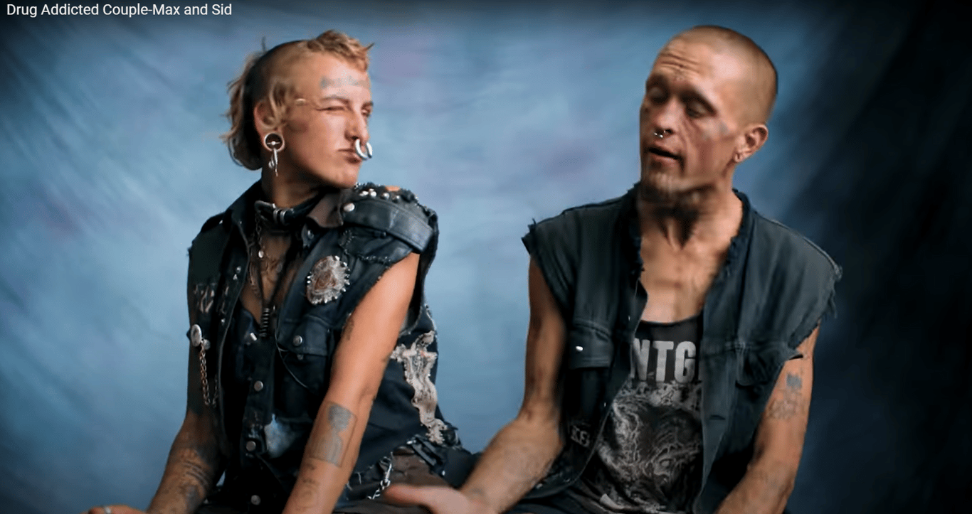 Drug Addicted Couple-Max and Sid