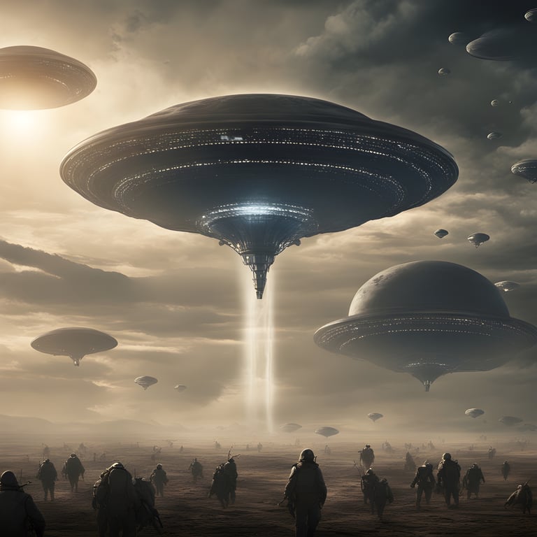Exploring the Notion of a Staged Alien Invasion
