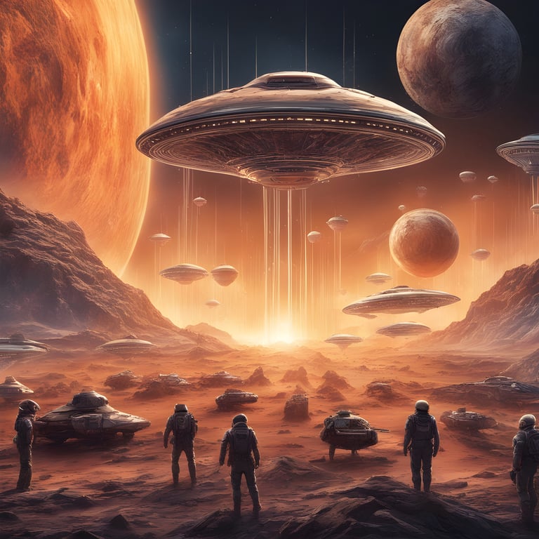 Exploring the Notion of a Staged Alien Invasion