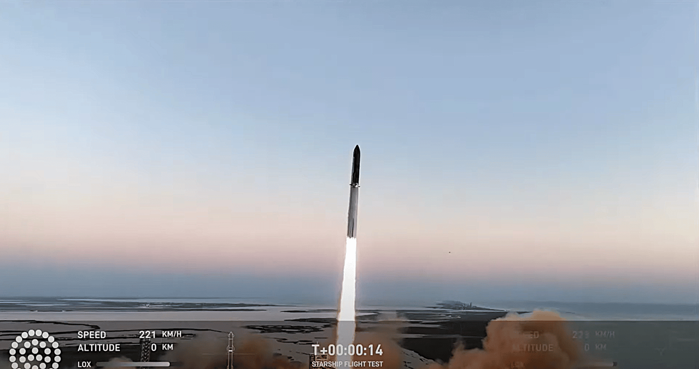 SpaceX’s Starship Test Flight