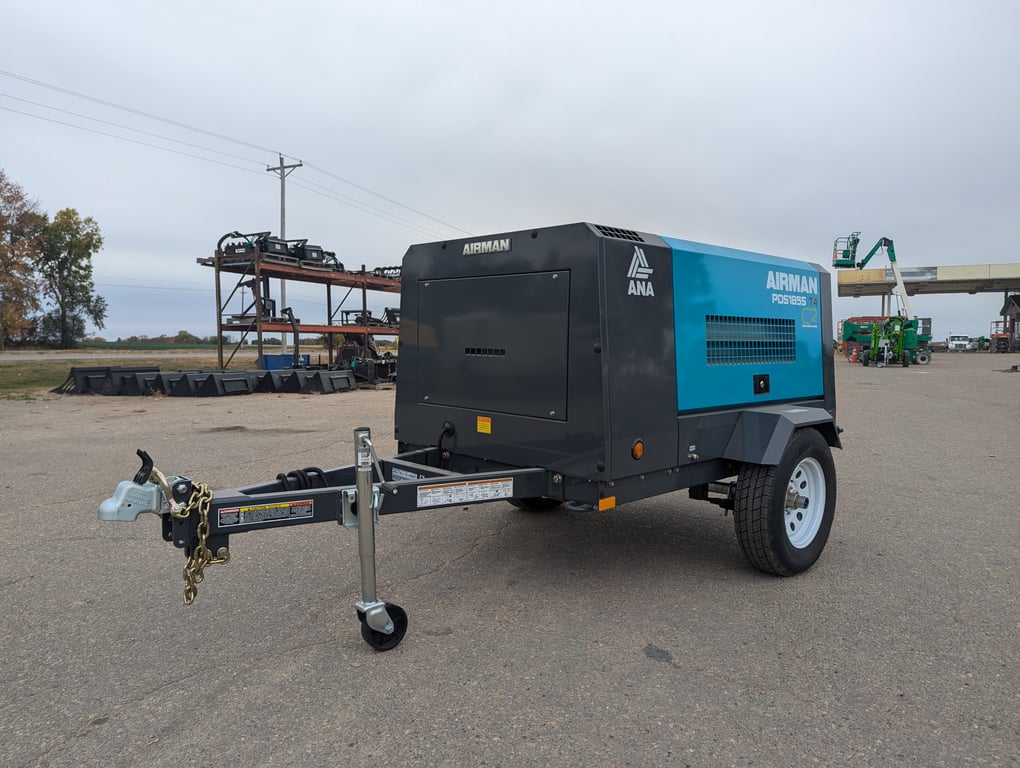 185 CFM Air Compressor - NEW Airman PDS185S-6E1 Yanmar Power (2024 ...