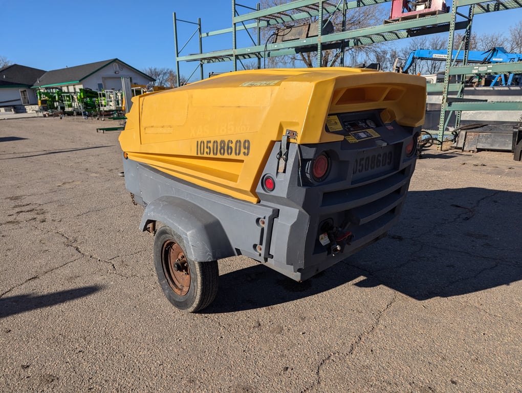 185 CFM Air Compressor - Atlas Copco XAS185KD7 (2016 Model) for Sale