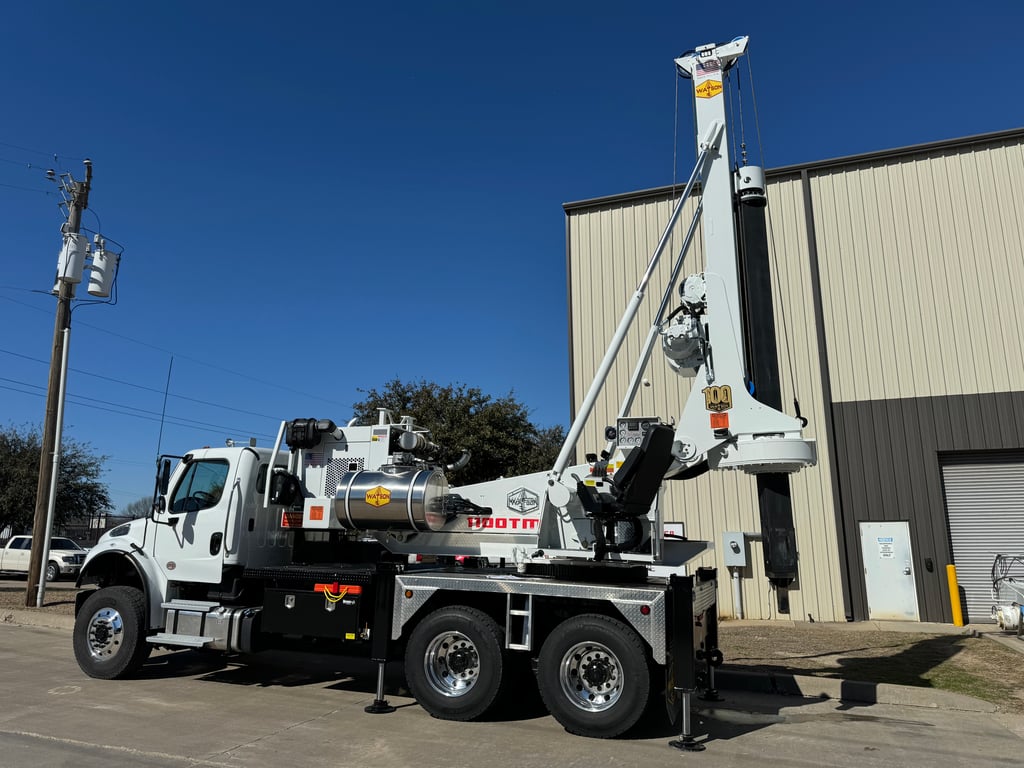 2024 Freightliner w/ Watson 1100TM Drill for Rent