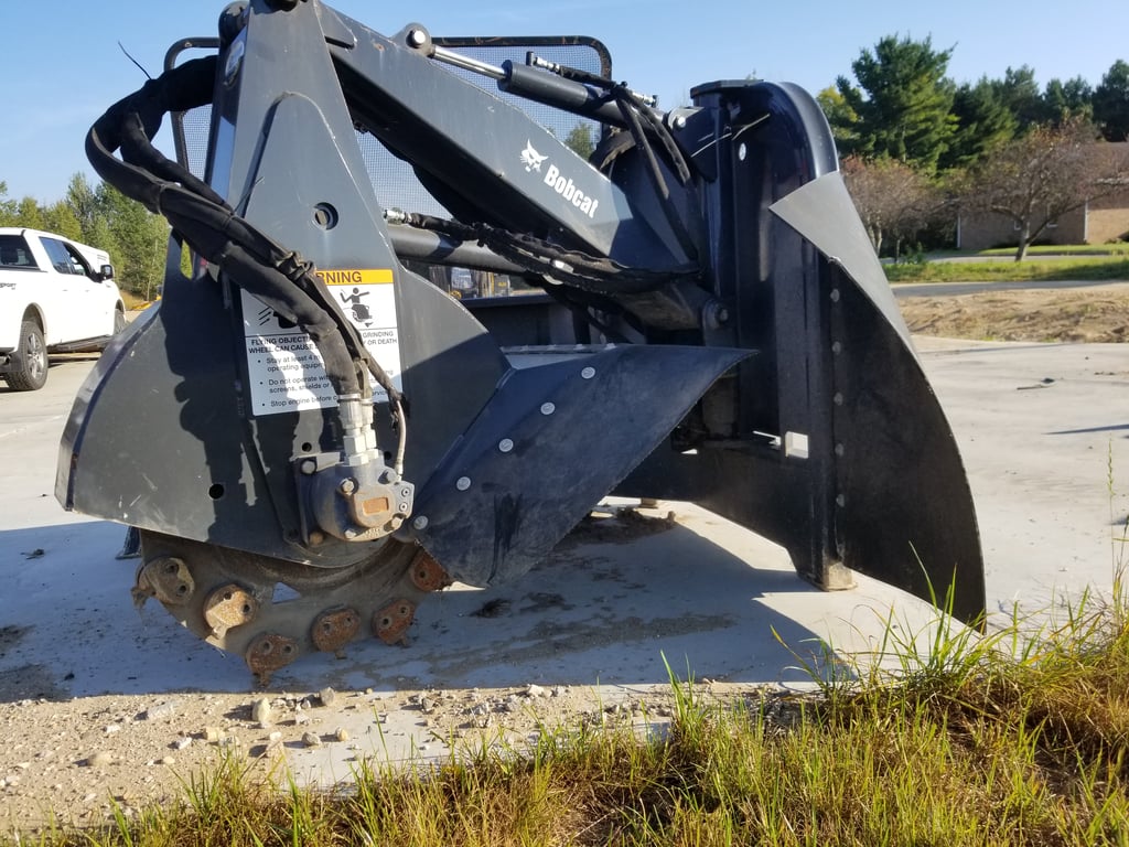 Bobcat Stump Grinder for Rent