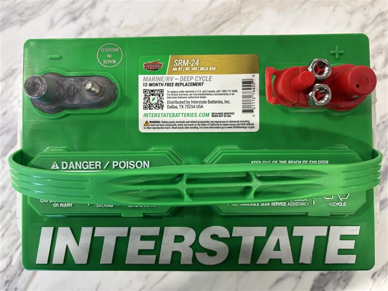 SRM-24 Interstate Deep Cycle Battery SRM-24 for Sale