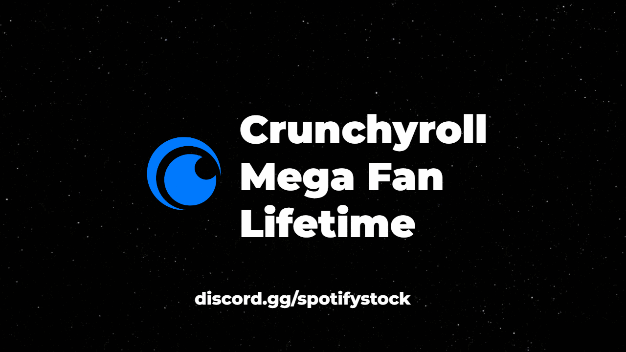 Crunchyroll Premium Lifetime