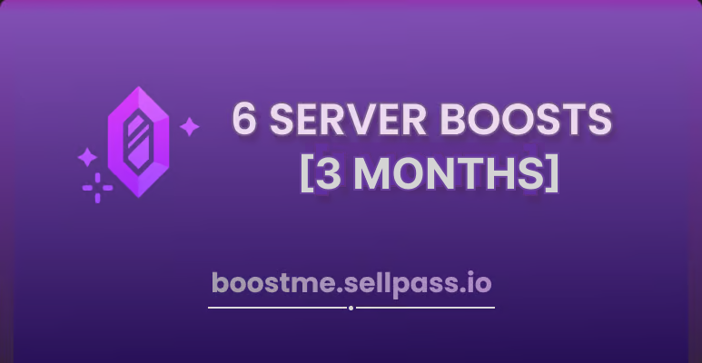 BOOSTME | #1 SERVER BOOST SERVICE