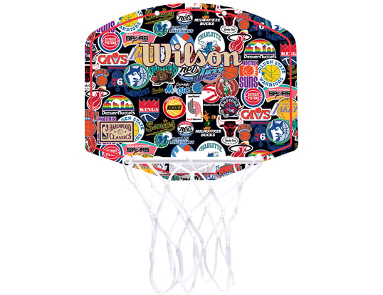 Wilson NBA Team Retro Mini Basketball Hoop Multicolor - 29.95 ...