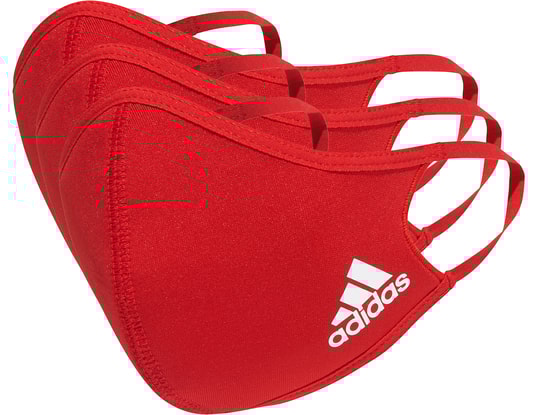 adidas Gesichtsmaske Gr.S 3er Set red - 17,95 € | Available at KICKZ