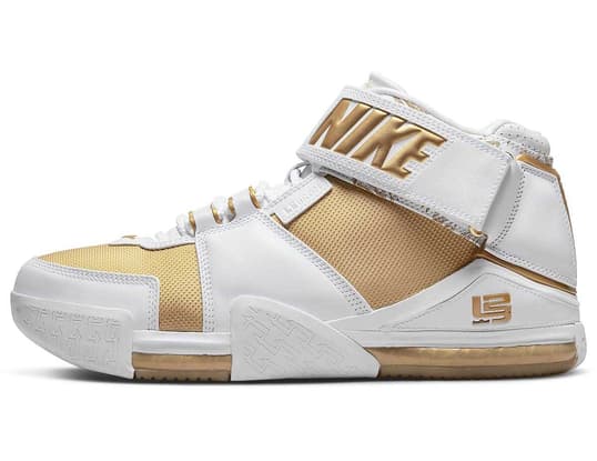 Nike Zoom LeBron II white brown F100 - 89.95 £ | Available at KICKZ