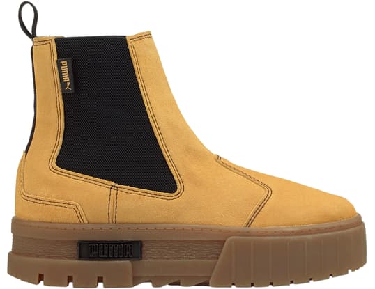 PUMA Mayze Chelsea Suede Sneaker Women Brown C004 - 110.95 ...