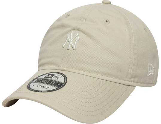 New Era Mlb New York Yankees Mini Logo Washed 9Twenty Gorra Beige - 16 ...