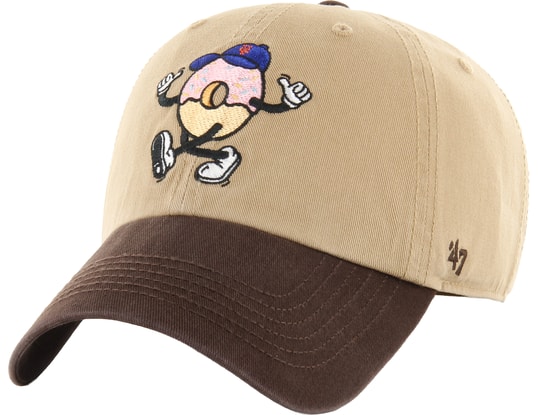 '47 Brand MLB NY Mets Cartoon Icon Clean Up Cap Khaki - 27.95 ...