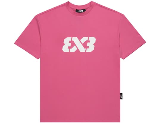 3x3 Logo T-Shirt Women Pink - 10.05 £ | Available at KICKZ