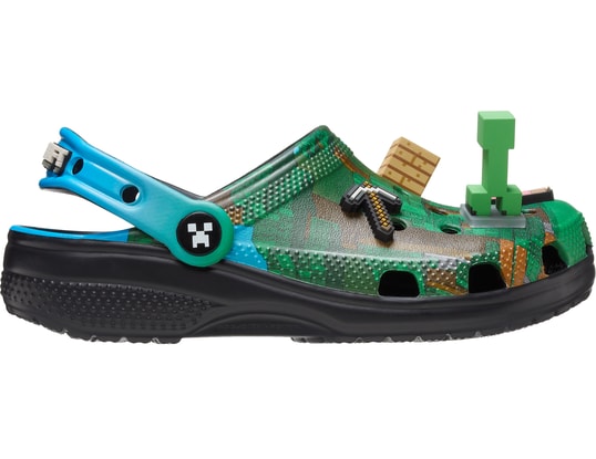 Crocs Minecraft Classic Clog Slippers Kids Multicolor F90H - 47,99 ...