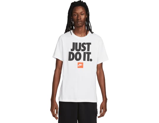 Nike JDI Verbiage T-Shirt Weiß F100 - 18,95