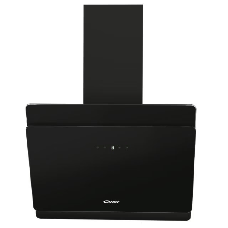 Hotte CANDY Décorative CVMA60N 60cm verre noir | Electro...