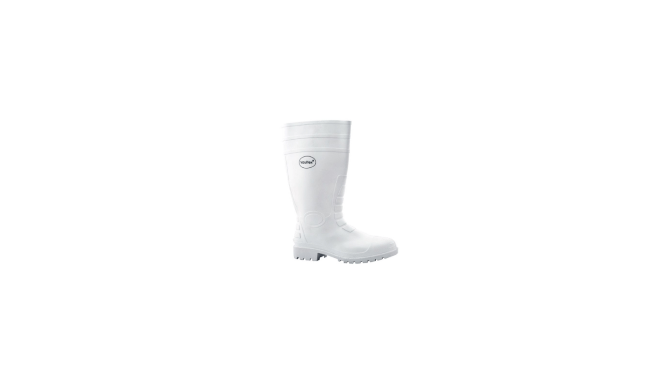 Vaultex - Safety shoe Gumboots Protective Footwear - White