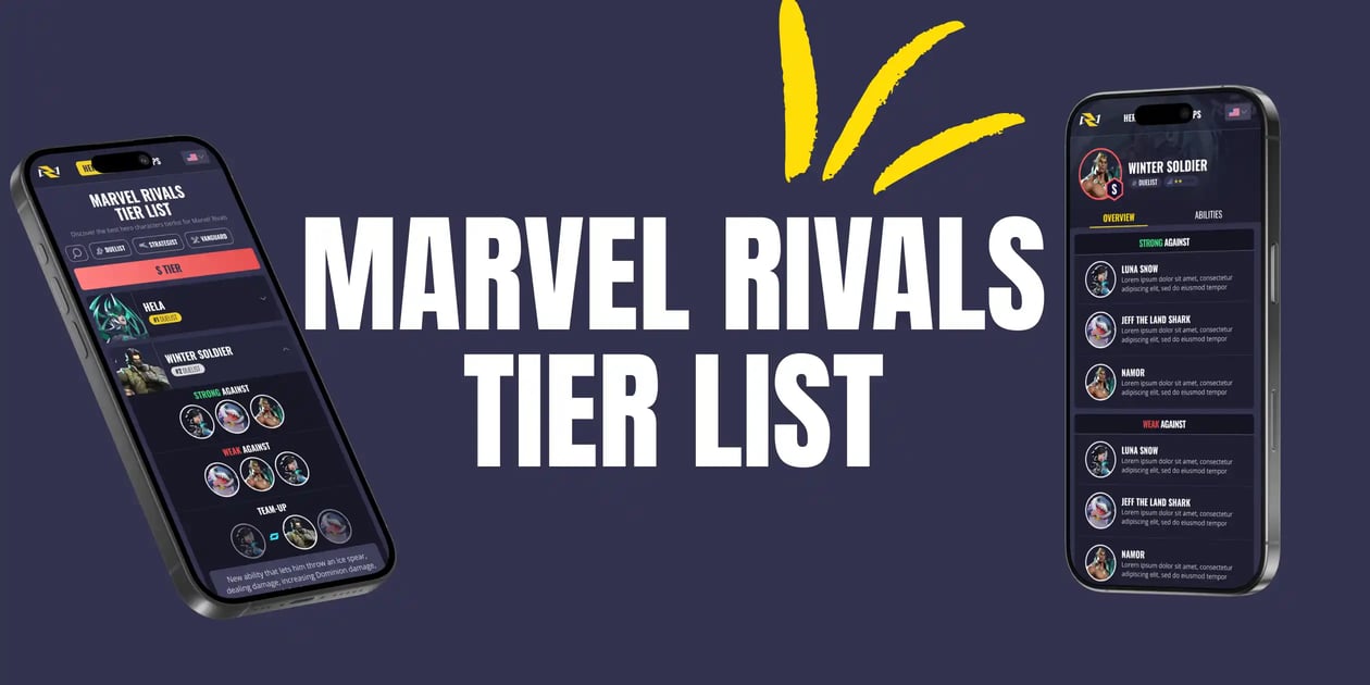 Marvel Rivals Tier List (Season 1) – Best Heroes Ranked (2025)