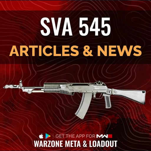 SVA 545 News & Articles in Warzone, MW3 & MW2