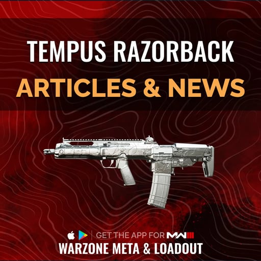 TEMPUS RAZORBACK News & Articles in Warzone, MW3 & MW2